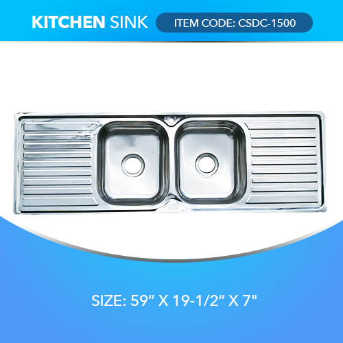 Kitchen Sink CSDC-1500 - Planetbolt Hardware & Industrial Supply