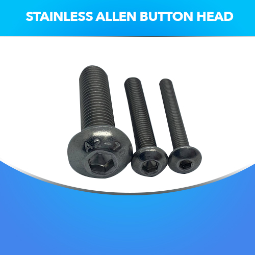 Stainless Allen Button Head - Planetbolt Hardware & Industrial Supply