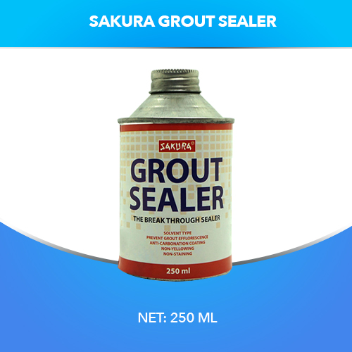 Sakura Grout Sealer (Net: 250 ml) - Planetbolt Hardware & Industrial Supply