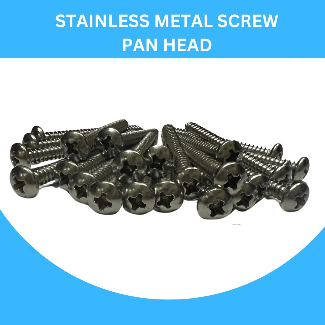Stainless Metal Screw Pan Head - Planetbolt Hardware & Industrial Supply